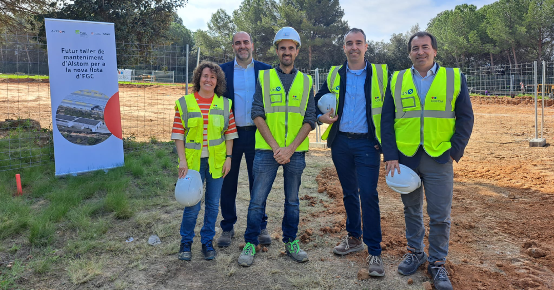 Start of work on Alstom's new workshop
