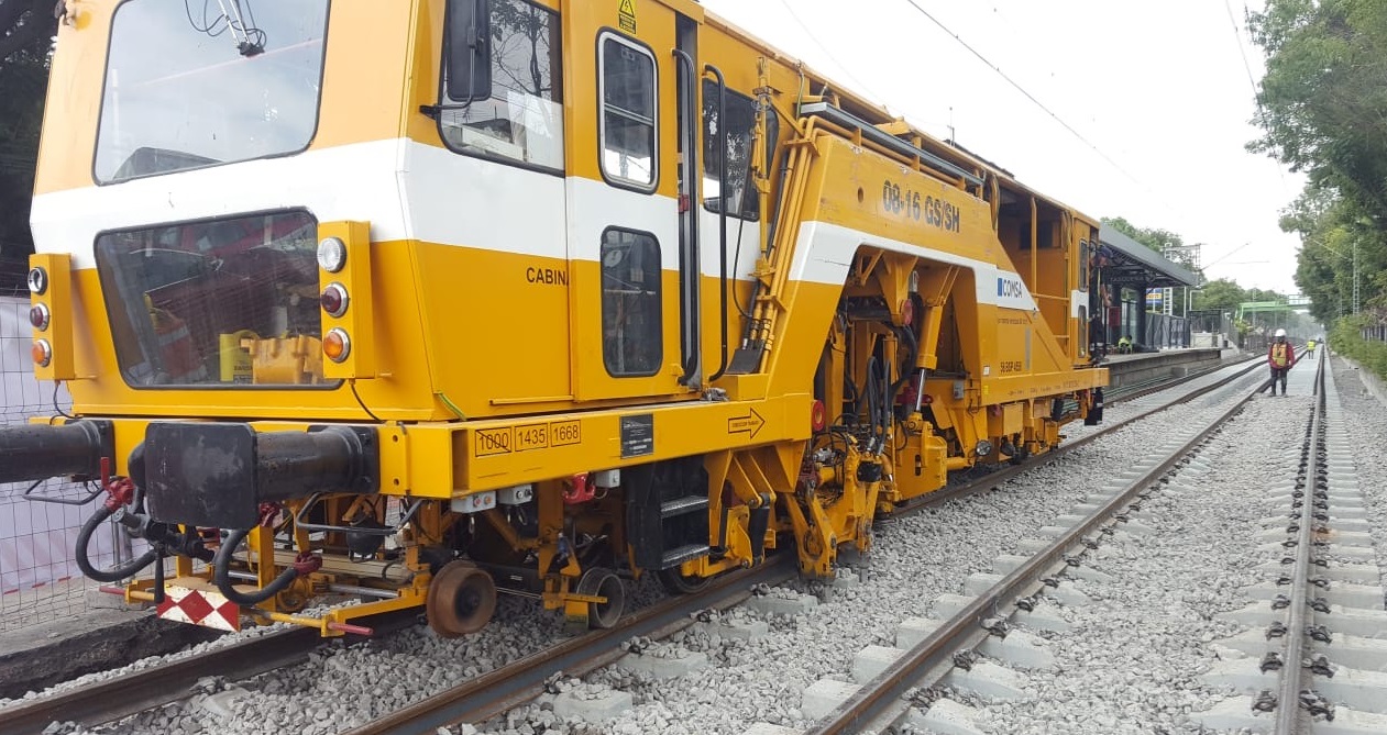 COMSA completes track maintenance for the Light Train in Mexico City